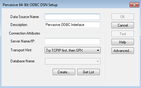 64-bit ODBC Driver